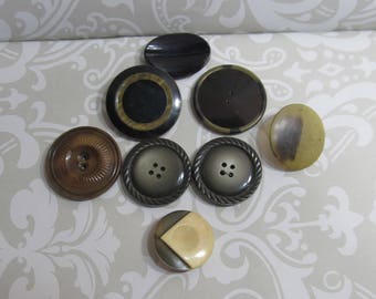 Two tone buttons | Etsy