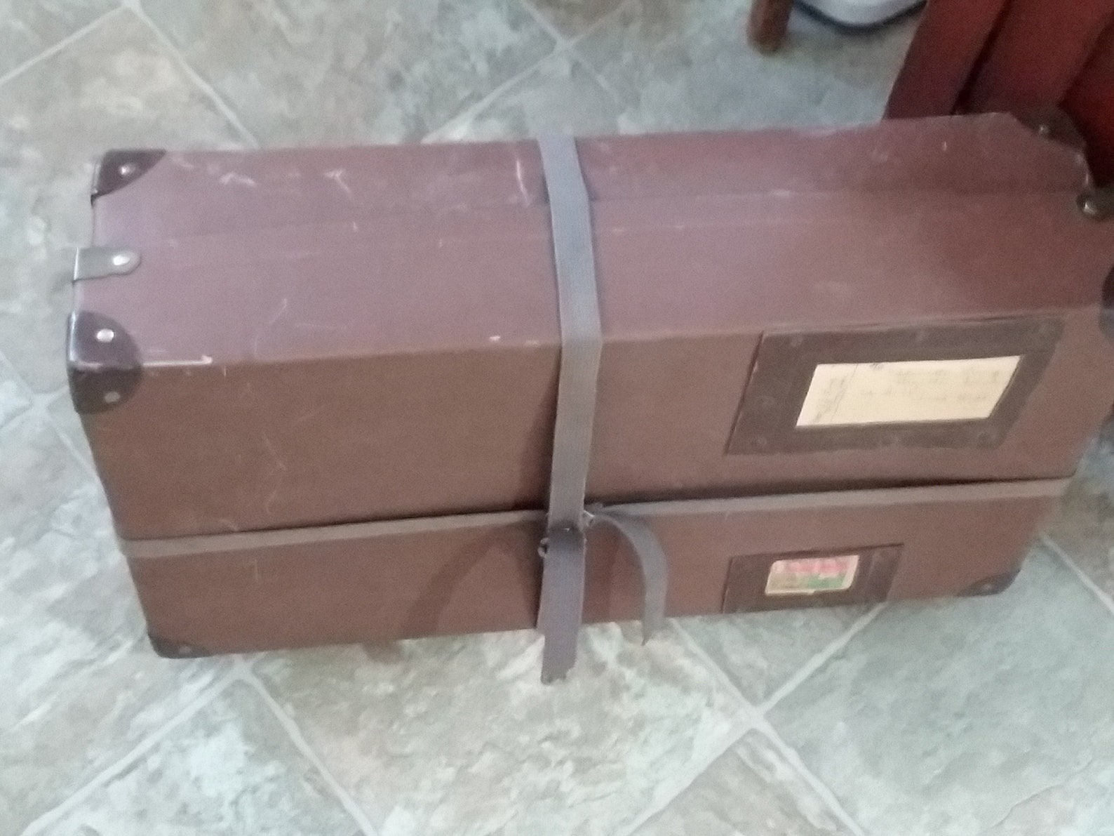 1950's Laundry Shipping Carton for Kids in College; Lightweight to Send ...