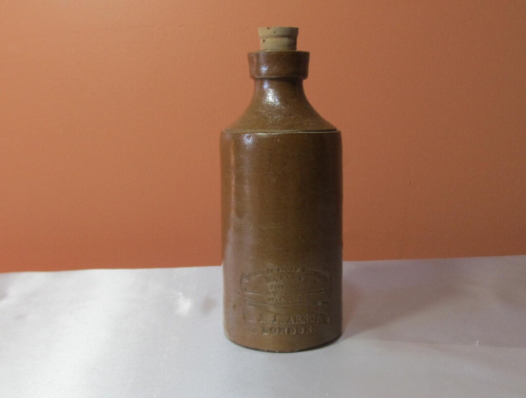 Vintage J Bourne & Son, London, England Stone Bottle Ink Bottle Very ...