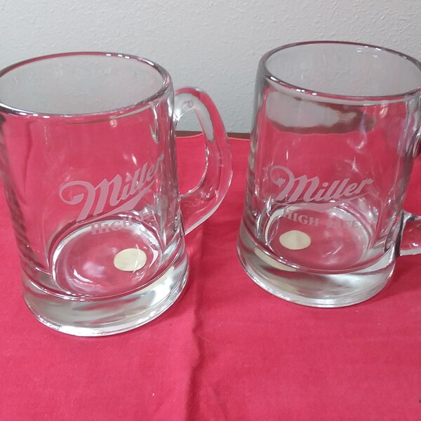 Miller High Life Beer Glass - Etsy