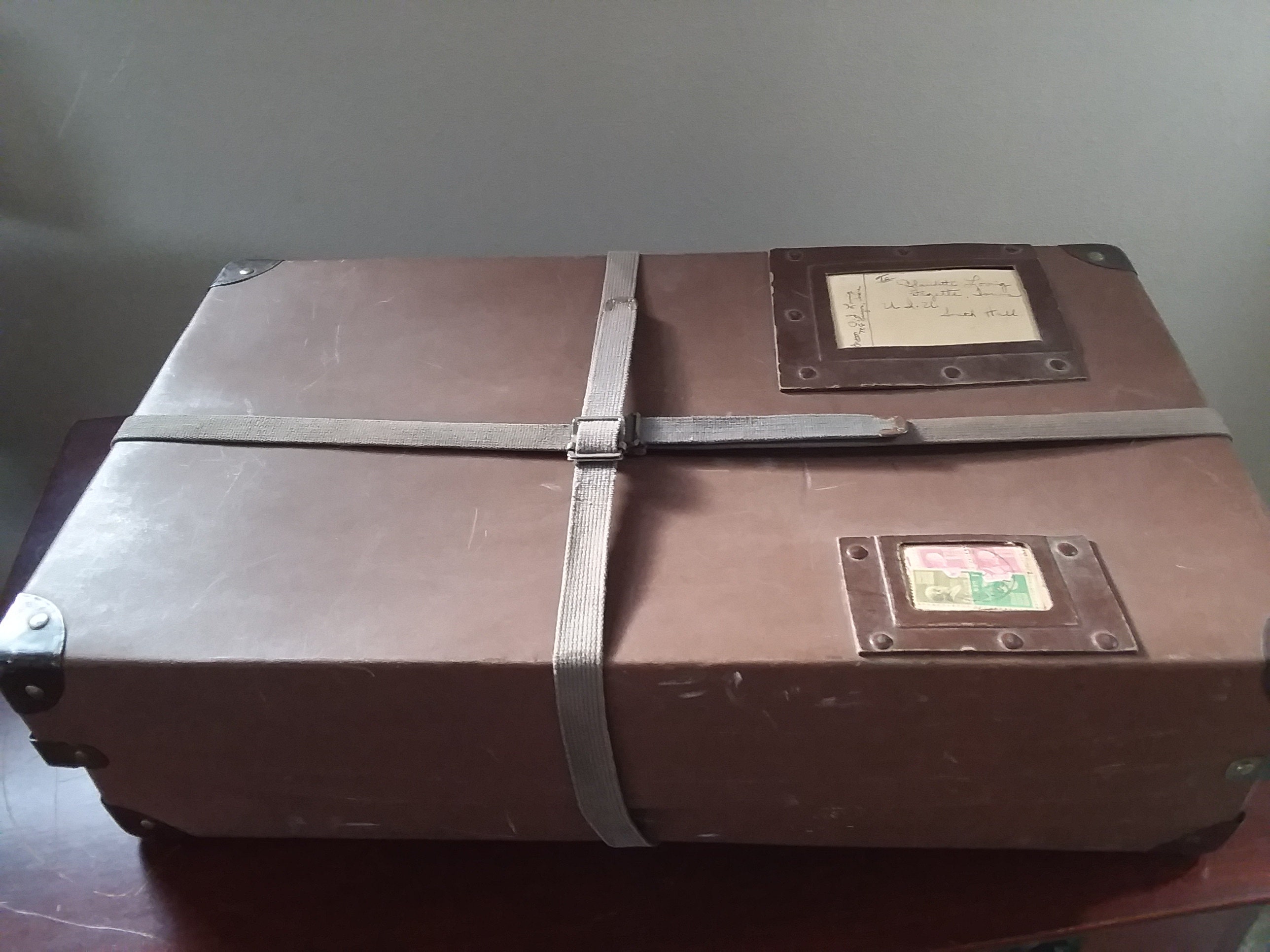 1950's Laundry Shipping Carton for Kids in College; Lightweight to Send ...
