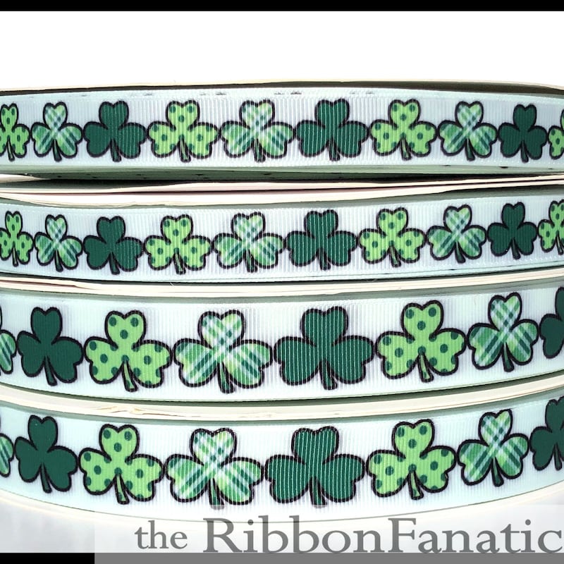 Shamrock Ribbon - Etsy