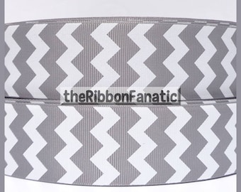 Gray Chevron Ribbon | Etsy