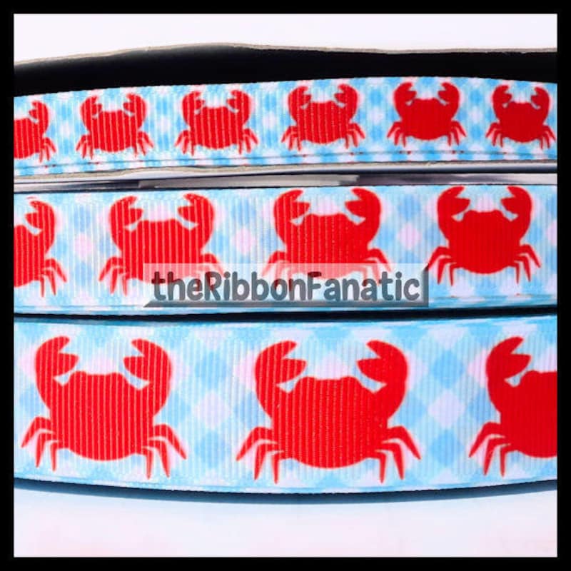 Crab Ribbon - Etsy