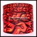5 Yds or 3 Yds Flames Fire Cheer Cheerleading Sports Bow 4 Sizes 5/8" 7 ...
