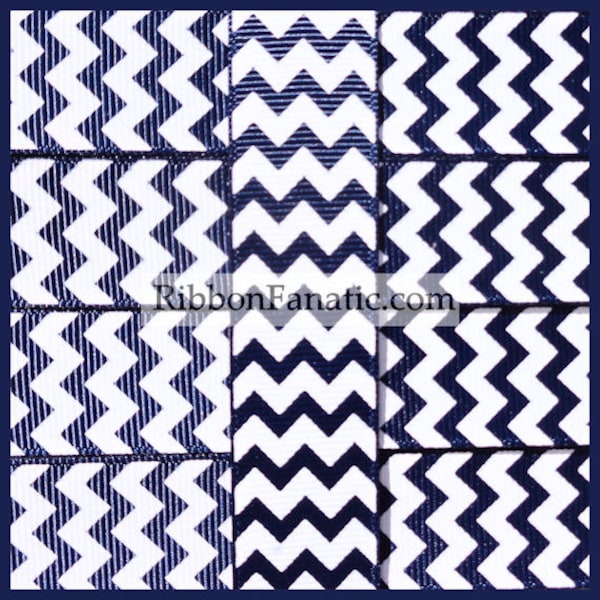 Navy Chevron - Etsy