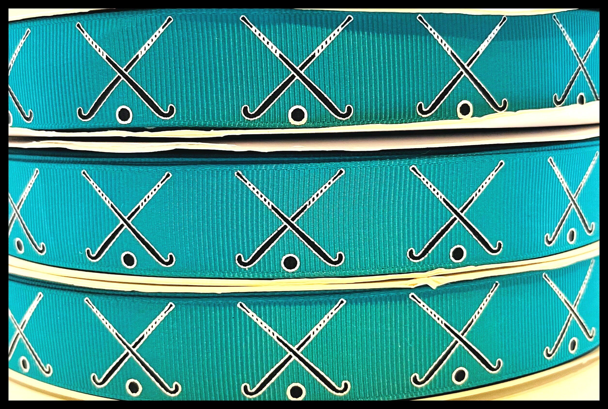 5 Yds 7/8 Field Hockey 16 RIBBON COLORS Red Navy Black - Etsy