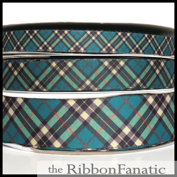 Plaid Wired Ribbon - Etsy