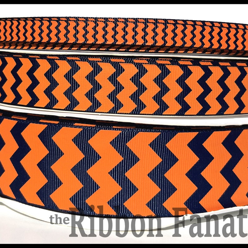 Oranger Tiger Stripe Ribbon - Etsy