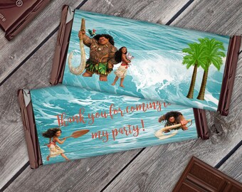 Moana Candy Bar - Etsy