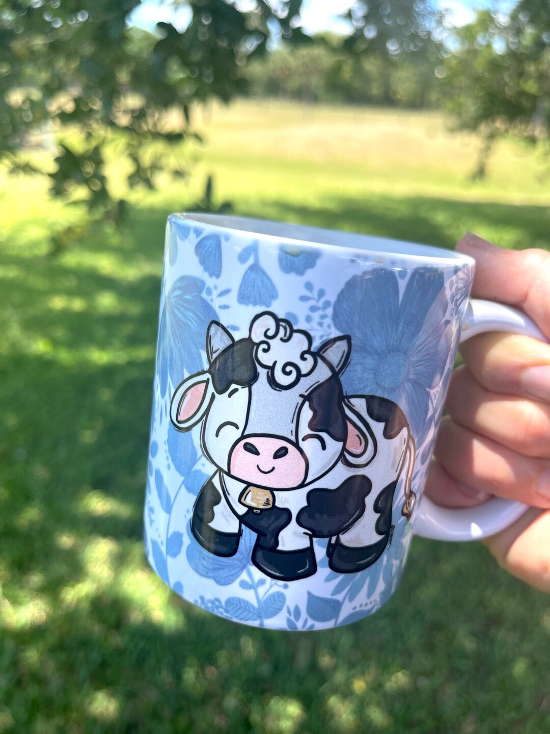 Cow Coffee Mug, Country Coffee Mug, Farm Coffee Mug, Dairy Cow, Dairy ...