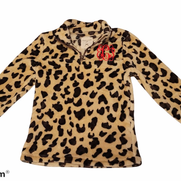 Leopard Print Fleece - Etsy