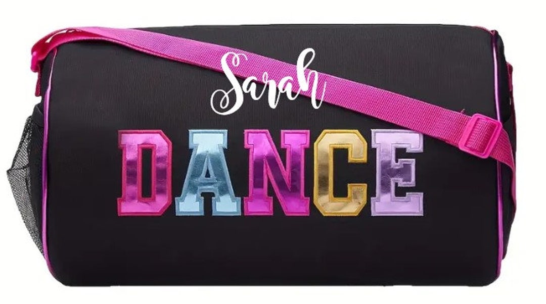 Personalized Dance Bag Dance Duffle Bag Cute Portable Storage Bag ...