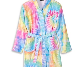 Tie Dye Robe - Etsy