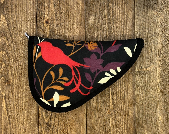 Bird Print Waxed Canvas Handgun Case. Waxed Canvas. Gun Case. - Etsy