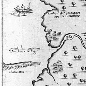 New England - 1613 Old Map Reprint - Samuel De Champlain- NE Maps - Etsy