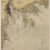 Point Judith Harbor RI - 1968 Nautical Map by the USCGS - Reprint ...
