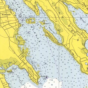 Cape Cod Canal Approaches 1969 Nautical Map Massachusetts Harbor Chart ...