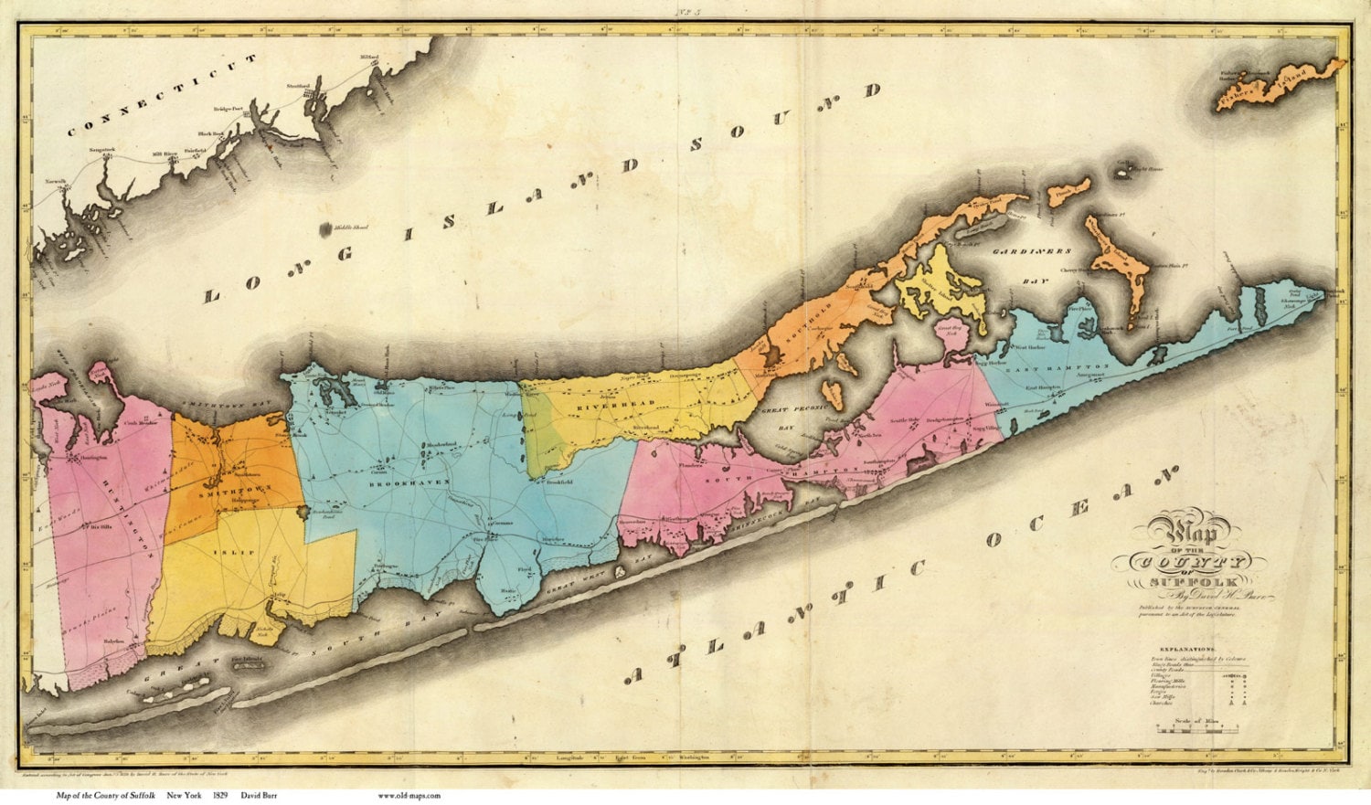Print Map Of Suffolk County