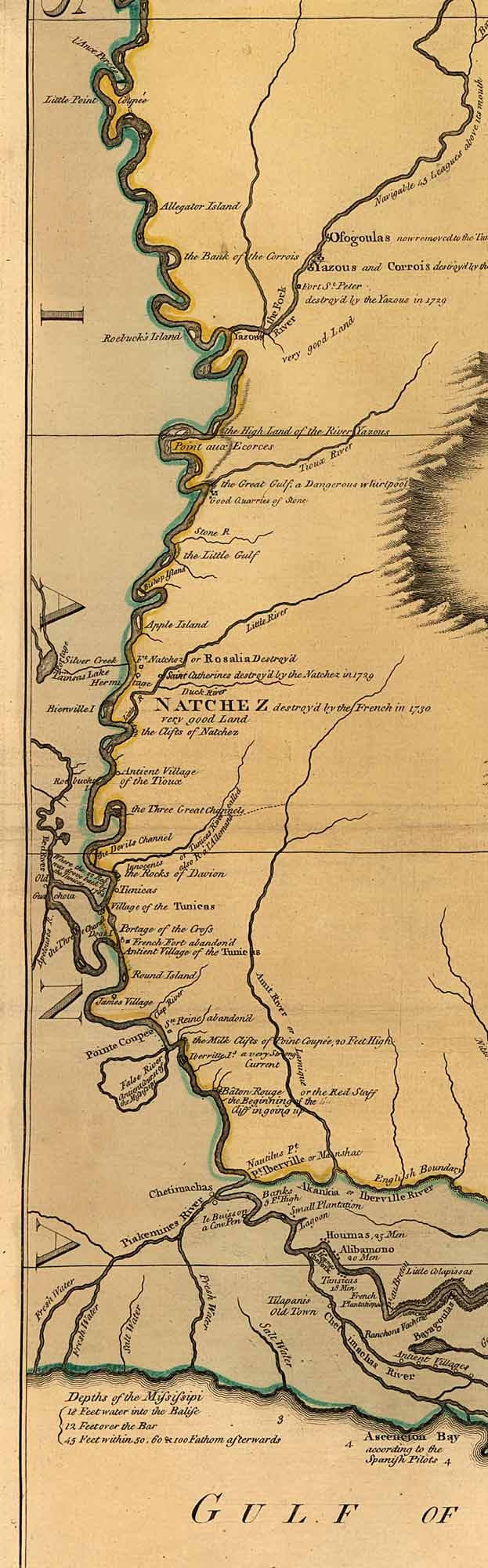 Mississippi River 1700s