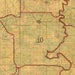 Greene County Alabama 1858 - Old Wall Map With Landowner Names ...
