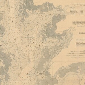 Potomac Entrance Tangier and Pocomoke Sounds - 1907 Nautical Map ...