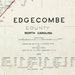 Edgecombe County North Carolina 1905 Old Wall Map With Homeowner Names ...