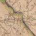 Alabama 1819 Old State Map Detailed Early Map War of 1812 Notes Reprint ...