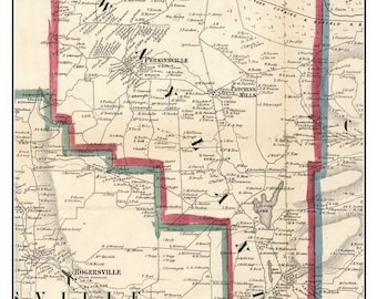 Old Steuben Map - Etsy