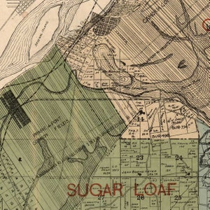 Saint Clair County Illinois 1899 - Old Wall Map Reprint With Homeowner ...