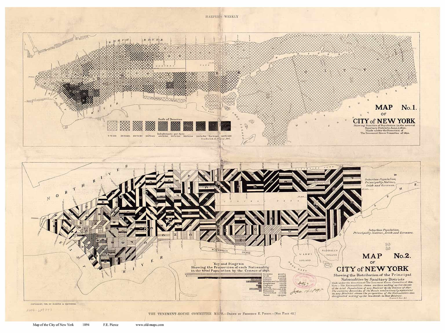 New York Population Map