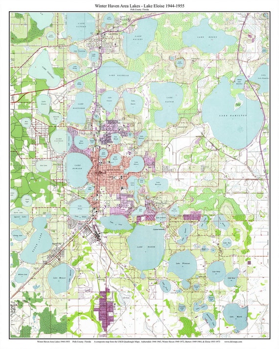 Winter Haven Florida Map