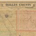 Dallas County Iowa 1883 Old Wall Map With Landowner Names Farm Lines ...