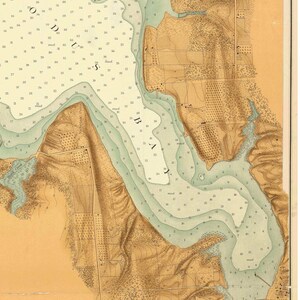 Great Sodus Bay, New York - 1902 Nautical Map - Lake Ontario - Great ...