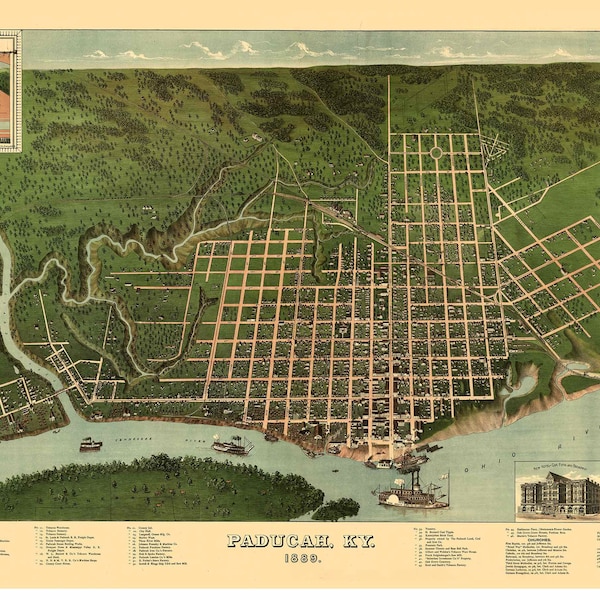 Paducah Kentucky - Etsy