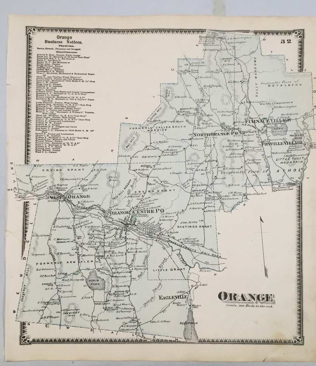 Orange 1990 Topo Map Original 1:25000 folded 35-36 210 OMH - Etsy