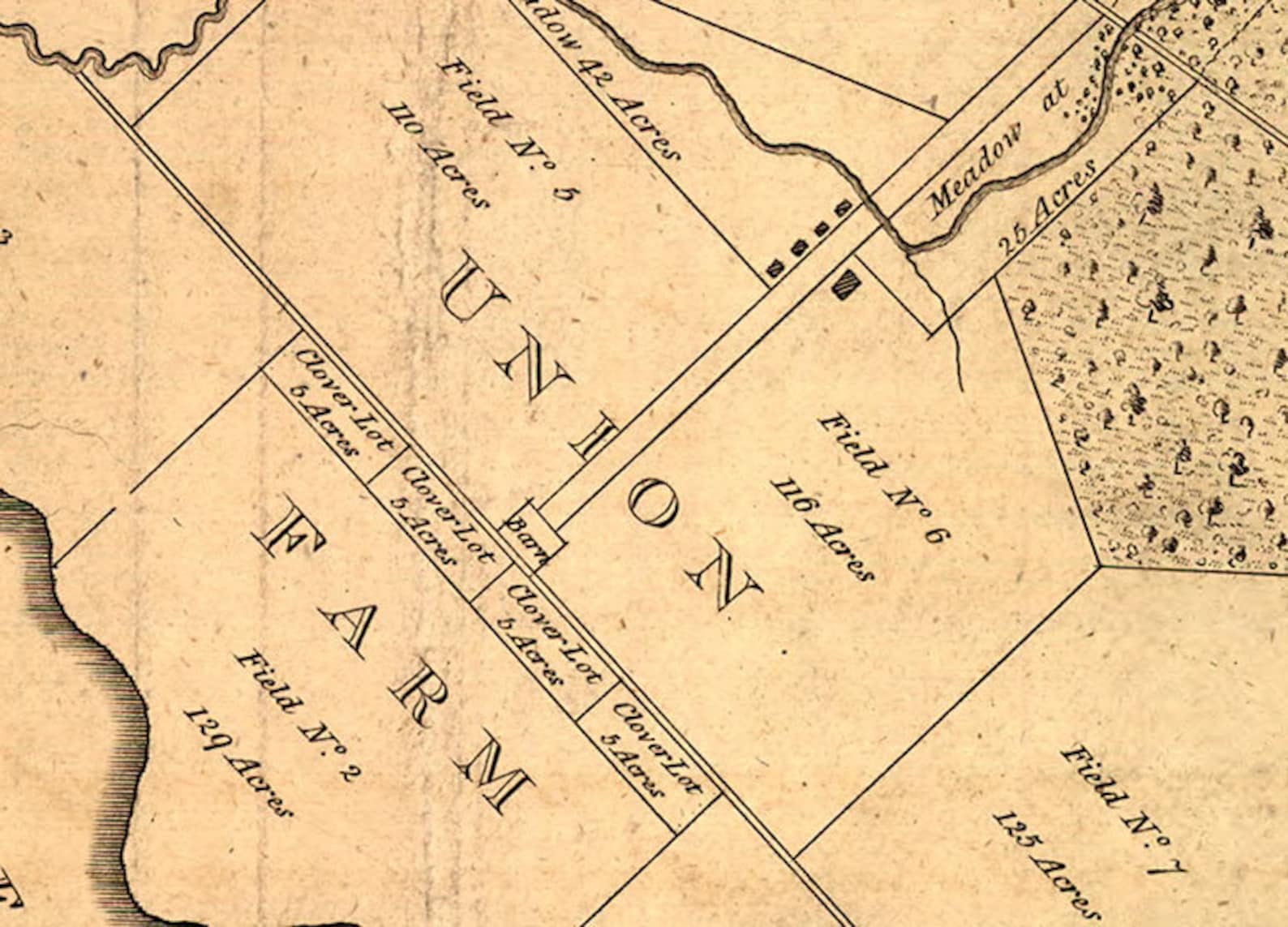 Mount Vernon Virginia 1801 General Washington's Farm | Etsy