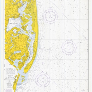 Chatham Harbor and Pleasant Bay, MA - 1971 Nautical Map - Reprint ...