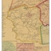 Weybridge 1857 Old Town Map With Homeowner Names Vermont - Reprint ...