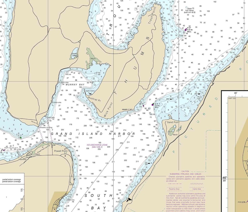 Munising Harbor and Grand Island 2014 - Lake Superior, Michigan ...