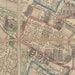 Old Map of Paris 1858 France - Walled City and Outlying Forts -- Street ...