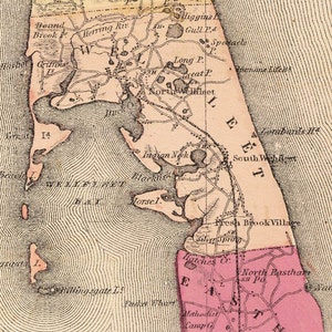 Cape Cod & the Islands - 1871 - Old Map Walling and Gray Atlas - Map ...