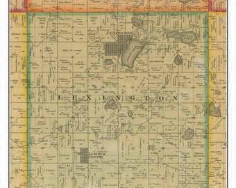 Lexington Mn Map - Etsy