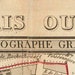 Old Map of Paris 1845 France - Tourist Guide -- Street Index-- Reprint ...