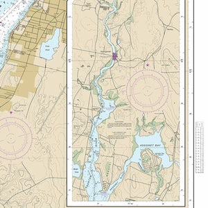 Mount Hope Bay, RI 2013 Nautical Map - Reprint Harbors 353 - 13226 Fall ...