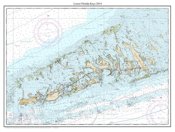 Lower Florida Keys Map The Changing Seas Of The Florida Keys
