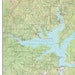 Trinity Lake 1998 Old Topographic Map USGS Custom Composite Reprint ...