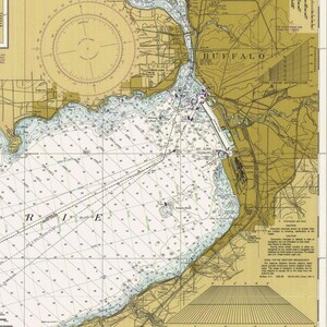 Lake Erie - Niagara Falls Buffalo 1984 - Welland Canal Lake Ontario ...