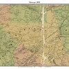 Raymond 1857 Old Town Map With Homeowner Names Maine Panther Pond Great ...