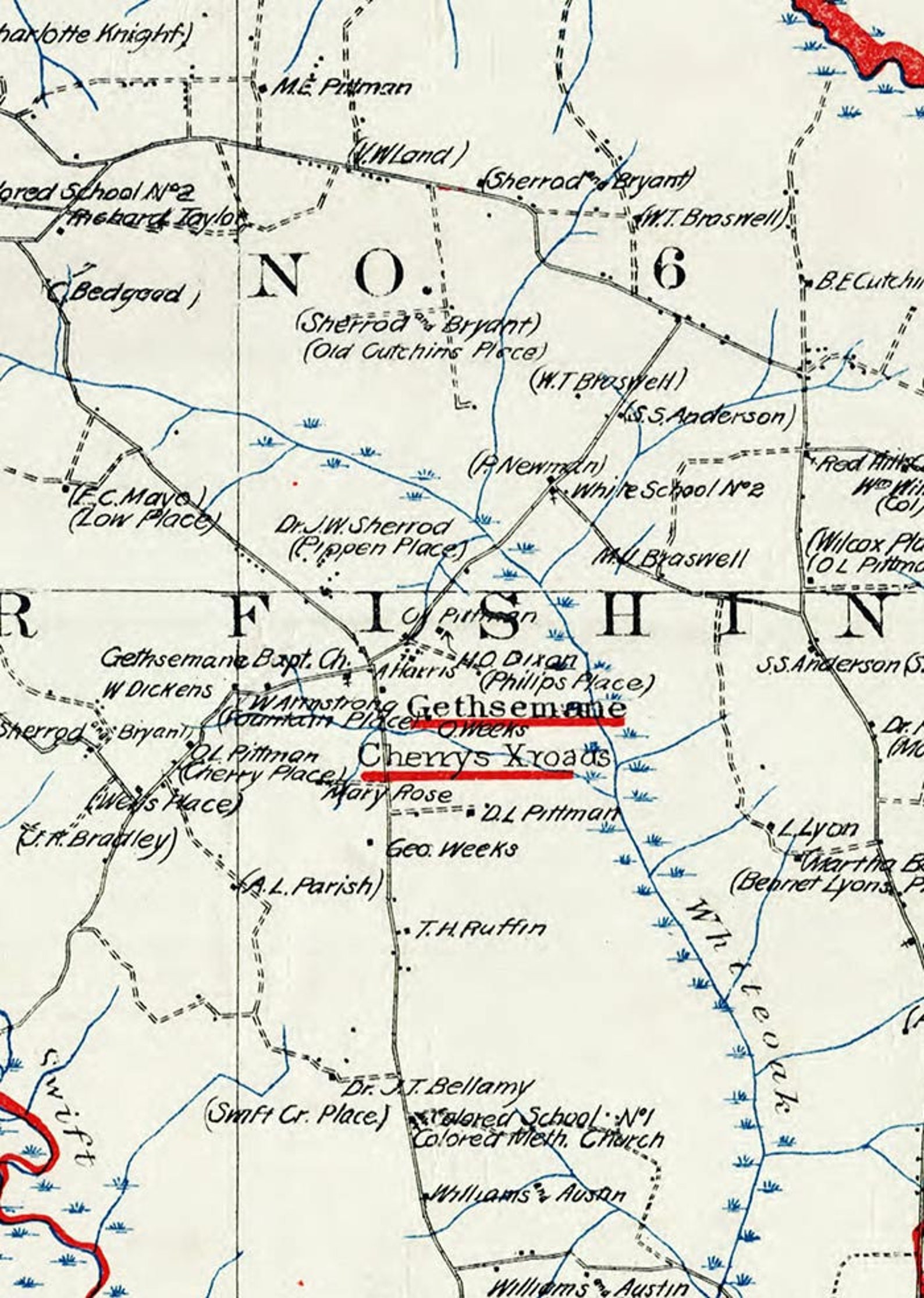 Edgecombe County North Carolina 1905 Old Wall Map With - Etsy